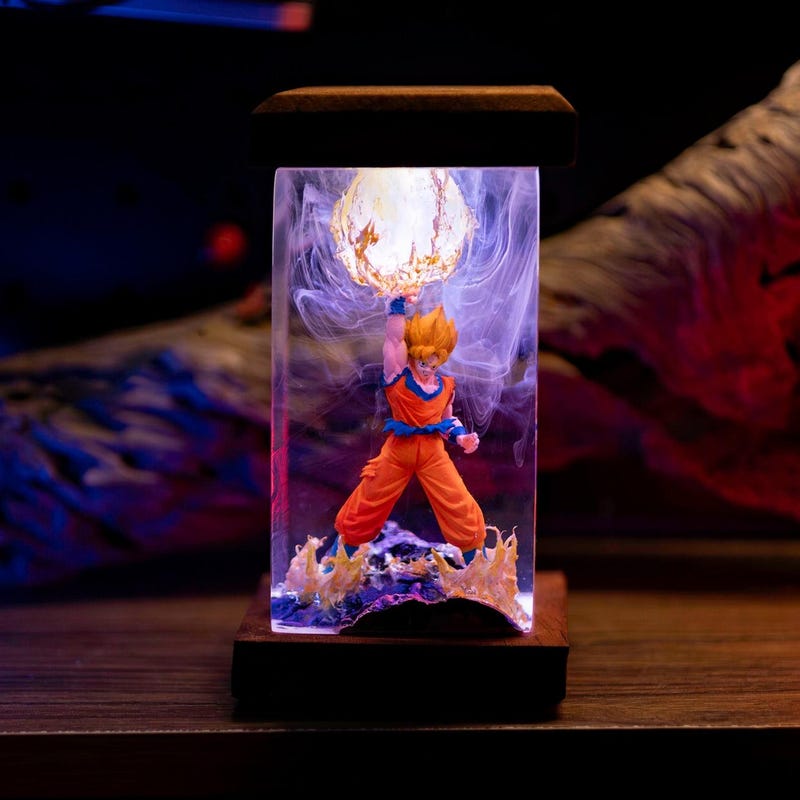 Dragon Ball Z Lamp - Etsy