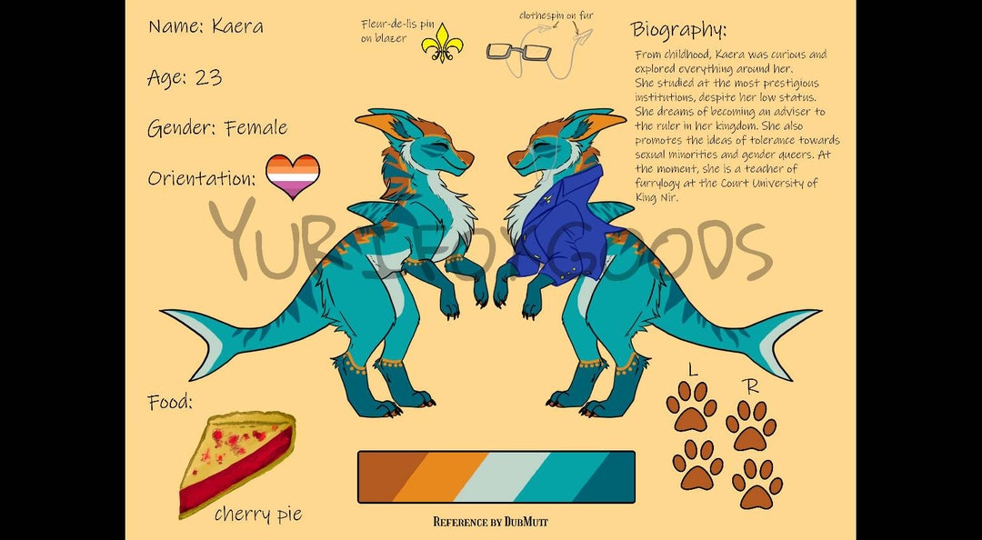 Manokit Furry/fursona Adopt - Etsy