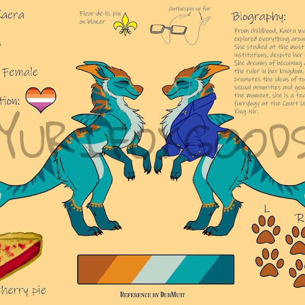 Fursona Manokit - Etsy