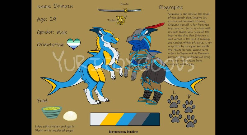 Manokit Furry/fursona Adopt - Etsy