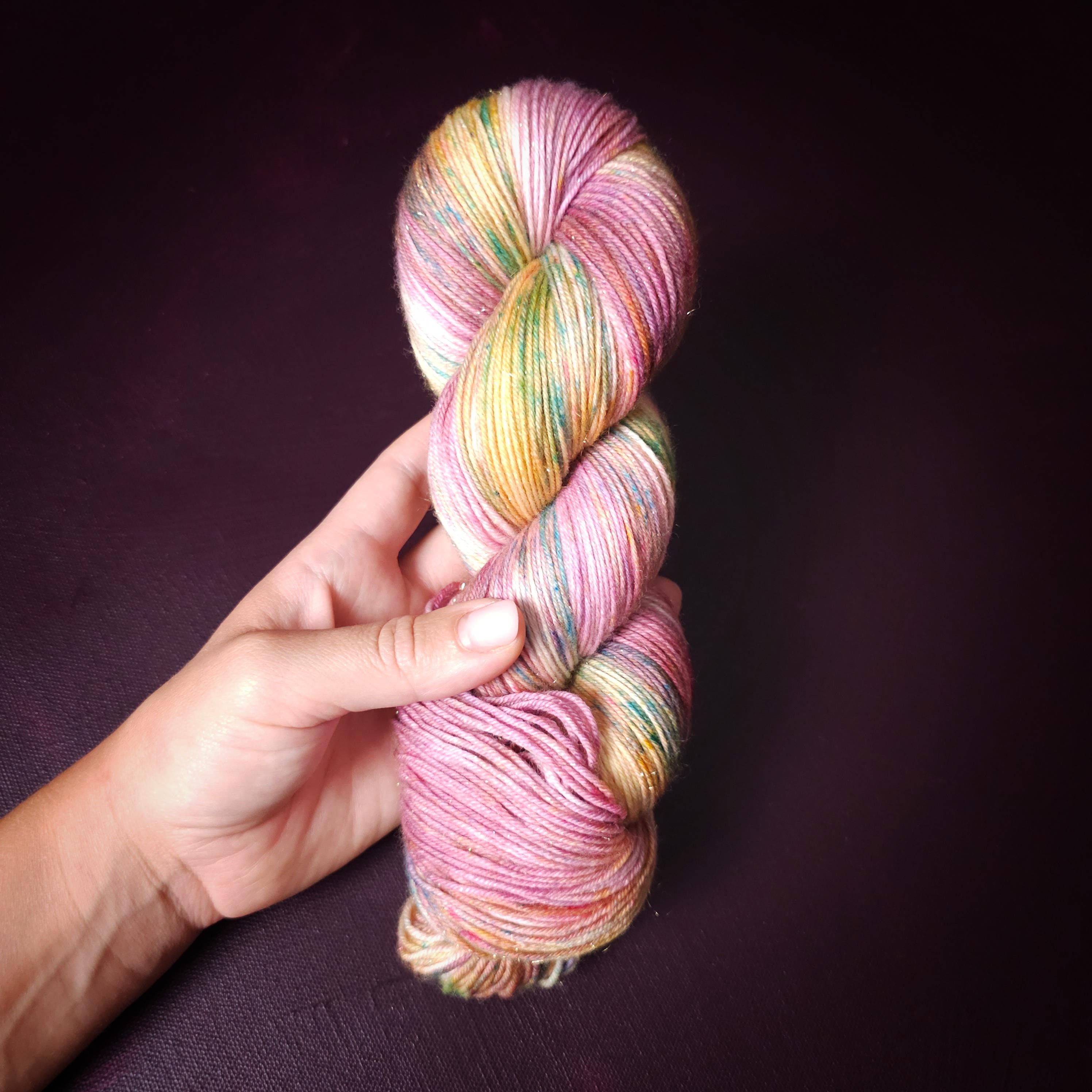 Happy Birthday, Hand Dyed Gradient Yarn, Gifts for Knitters, Happy Sock ...