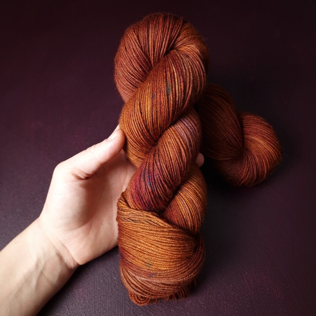 Hand Dyed Yarn ~ Old Love Never Rust ***dyed to Order ~ Sock, Merino ...