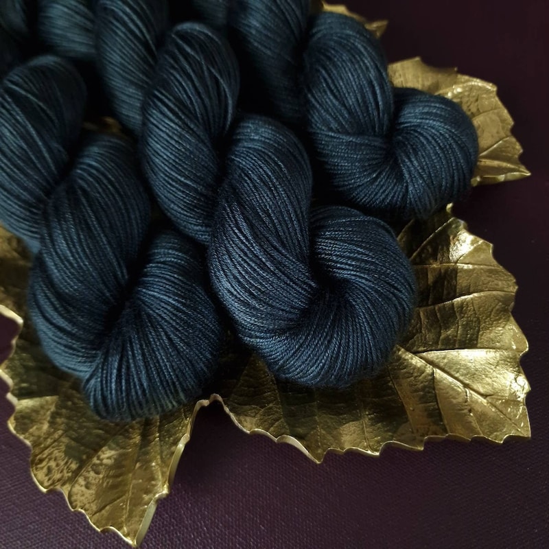 Indigo Dyed Yarn - Etsy