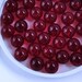 25 Sweet Cherry Red Marbles 5/8 16mm Deep Red Fried Marbles Crackle ...