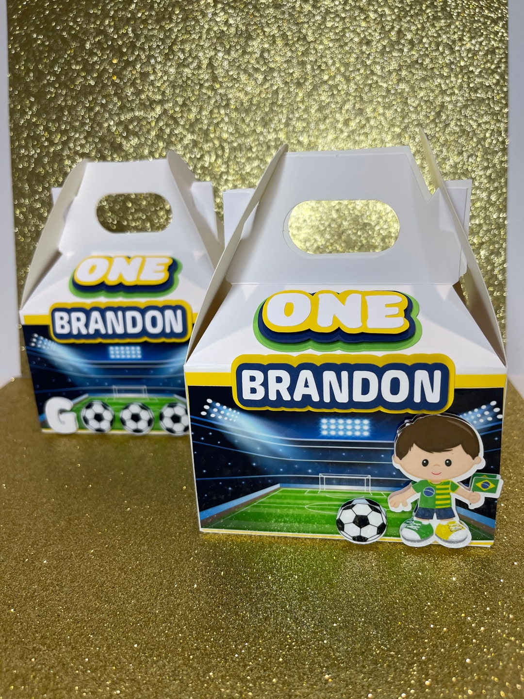 Soccer Birthday Party Favor Box, World Cup Theme - Etsy