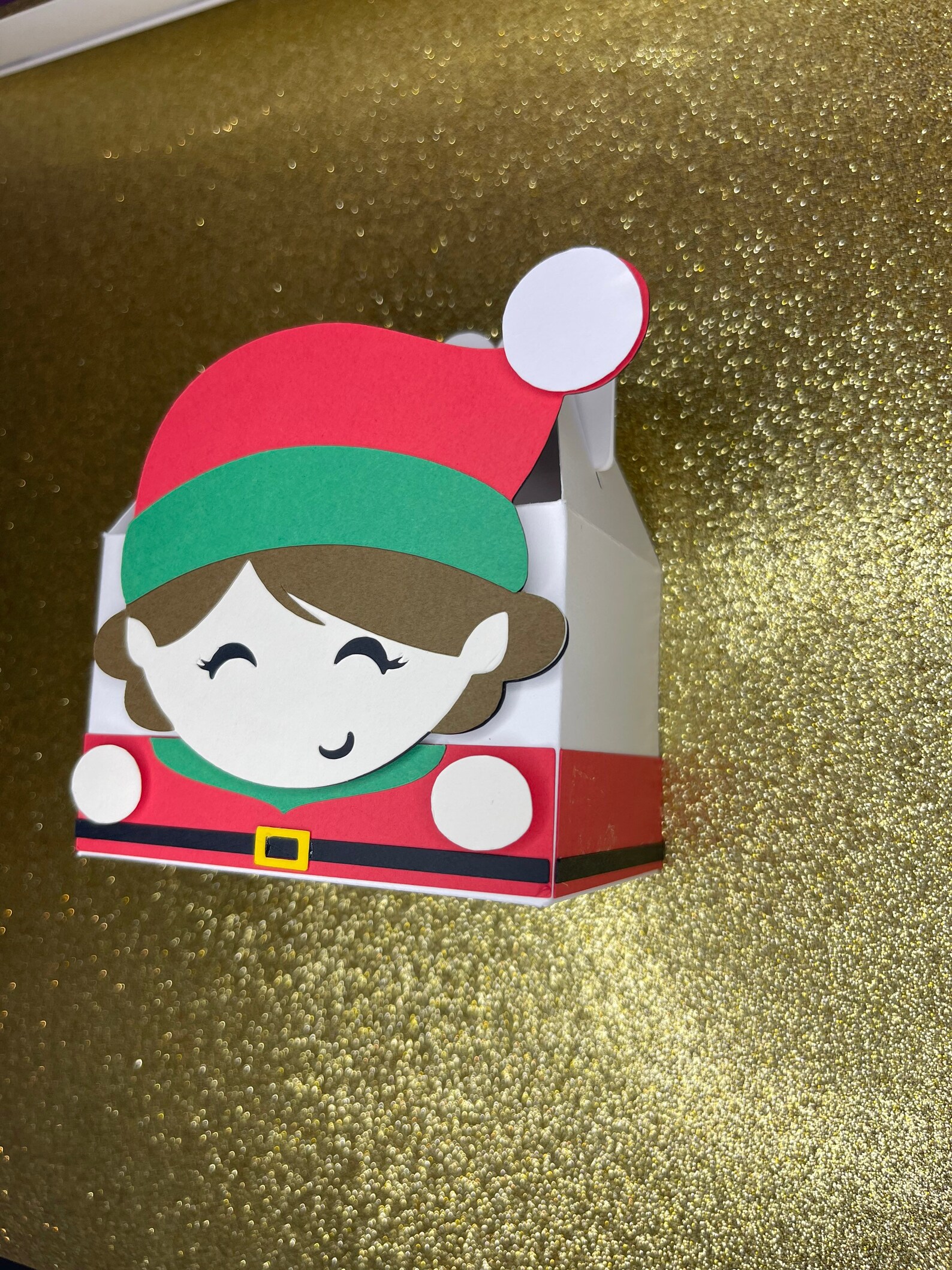 Christmas Elf Box, Christmas Gift, Christmas Box! - Etsy