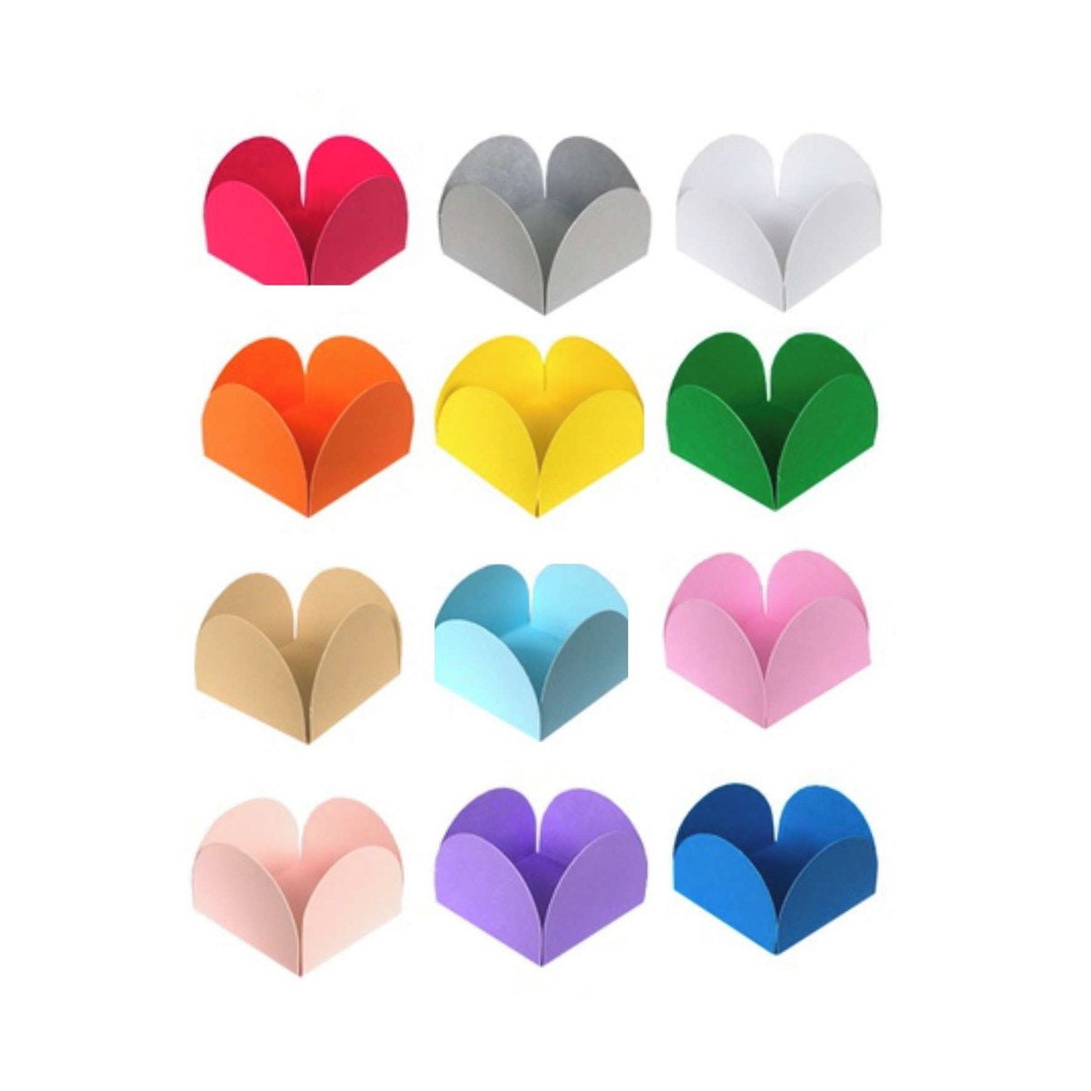 Box Chocolate Truffle Holders, Paper Candy Holders, Paper Box Truffles ...