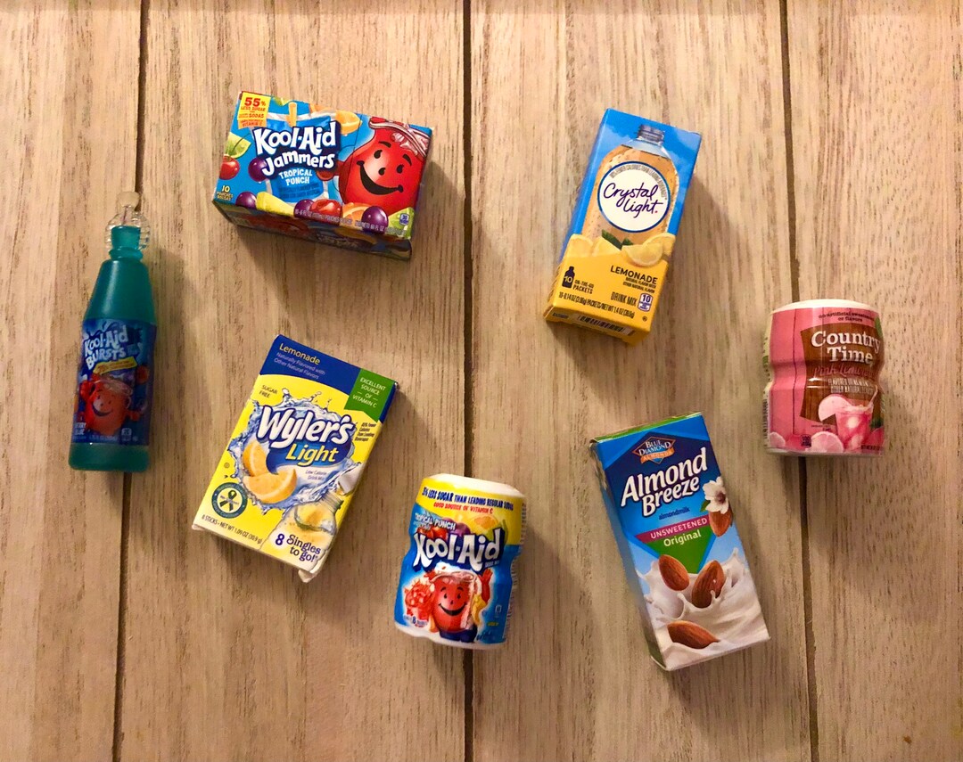 Mini Drink Keychains | Stocking Stuffer - Collectable Gift - Party ...