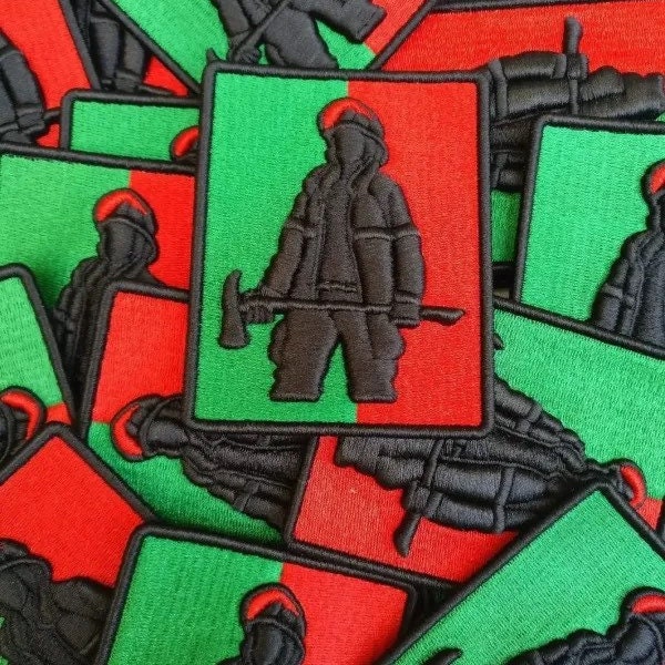 Firefighter Patch Svg - Etsy