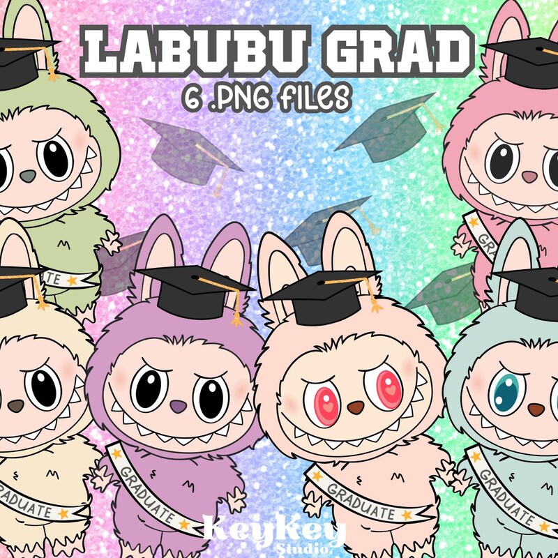 Labubu Graduation - Etsy