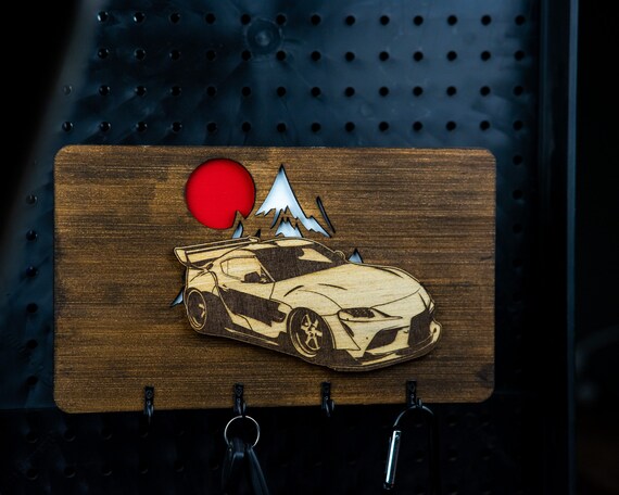 Toyota Supra Japanese inspired Key hook hanger