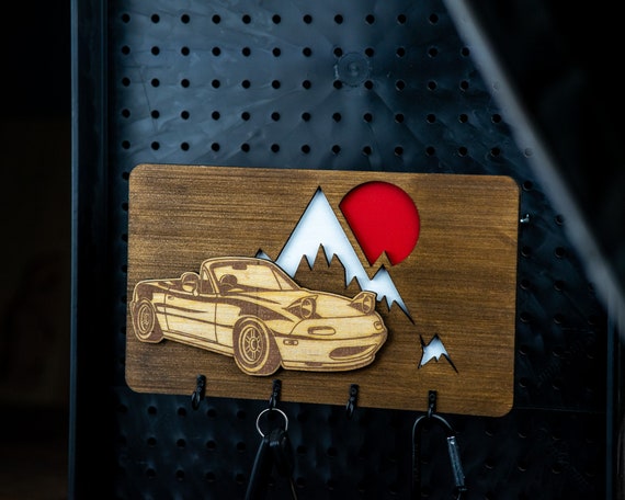 Mazda Miata NA Japanese inspired Key hook hanger