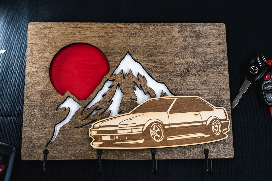Toyota AE86 Corolla GTS Key Hook Hanger Christmas Birthday Gift - Etsy