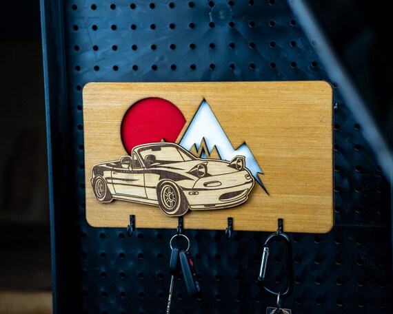 Mazda Miata NA Japanese inspired Key hook hanger