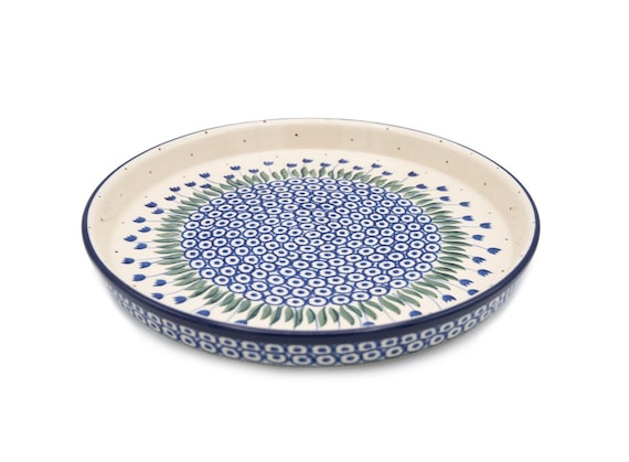 Polish Pottery 10 Serving Platter / Plate | Etsy