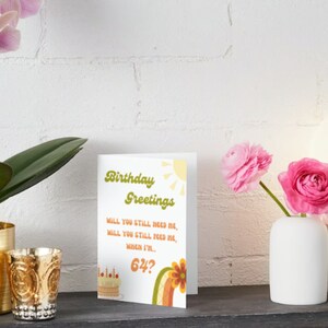 When I'm 64 Birthday Card- Digital Download - Etsy