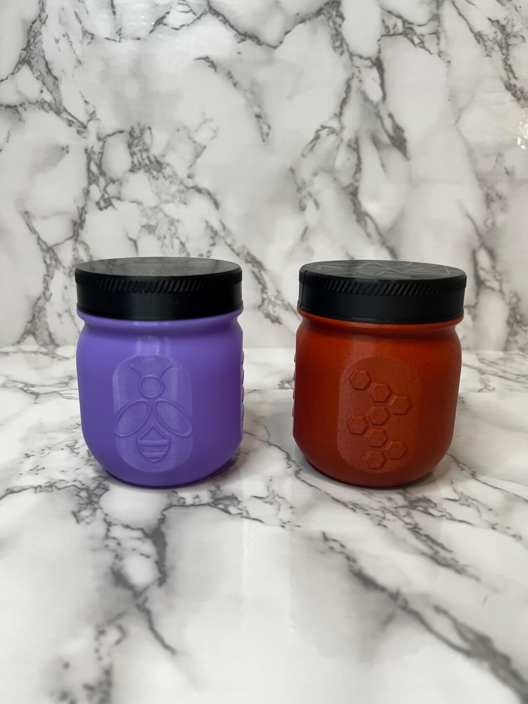 3D Printed Jars 3 Jars Included - Etsy