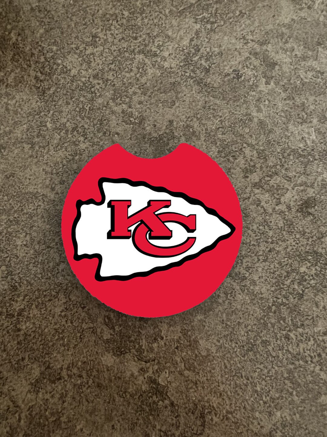 2 Pack Kansas City Chiefs Car Coasters - Etsy