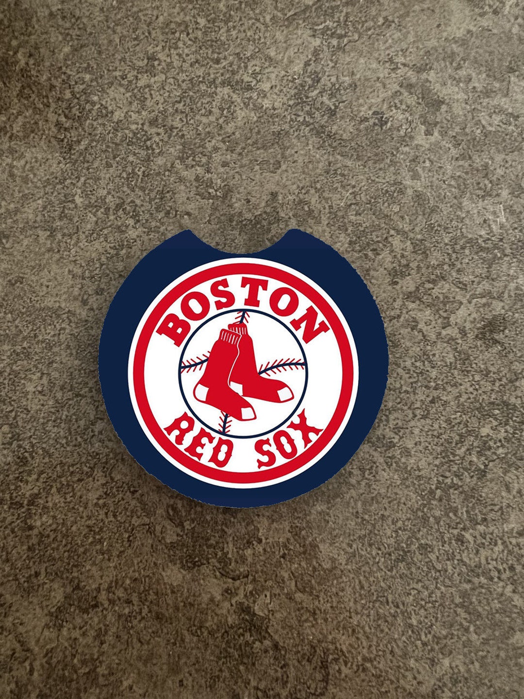 2 Pack Boston Red Sox Car Coaster - Etsy