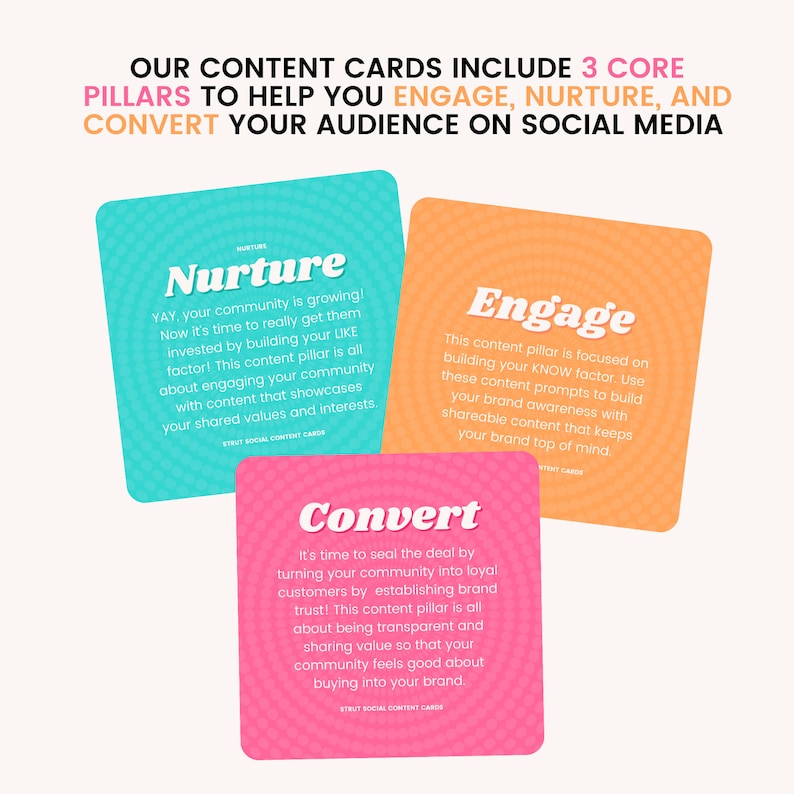 CONTENT IDEAS CARDS - Social Media Content, Content Ideas, Content ...