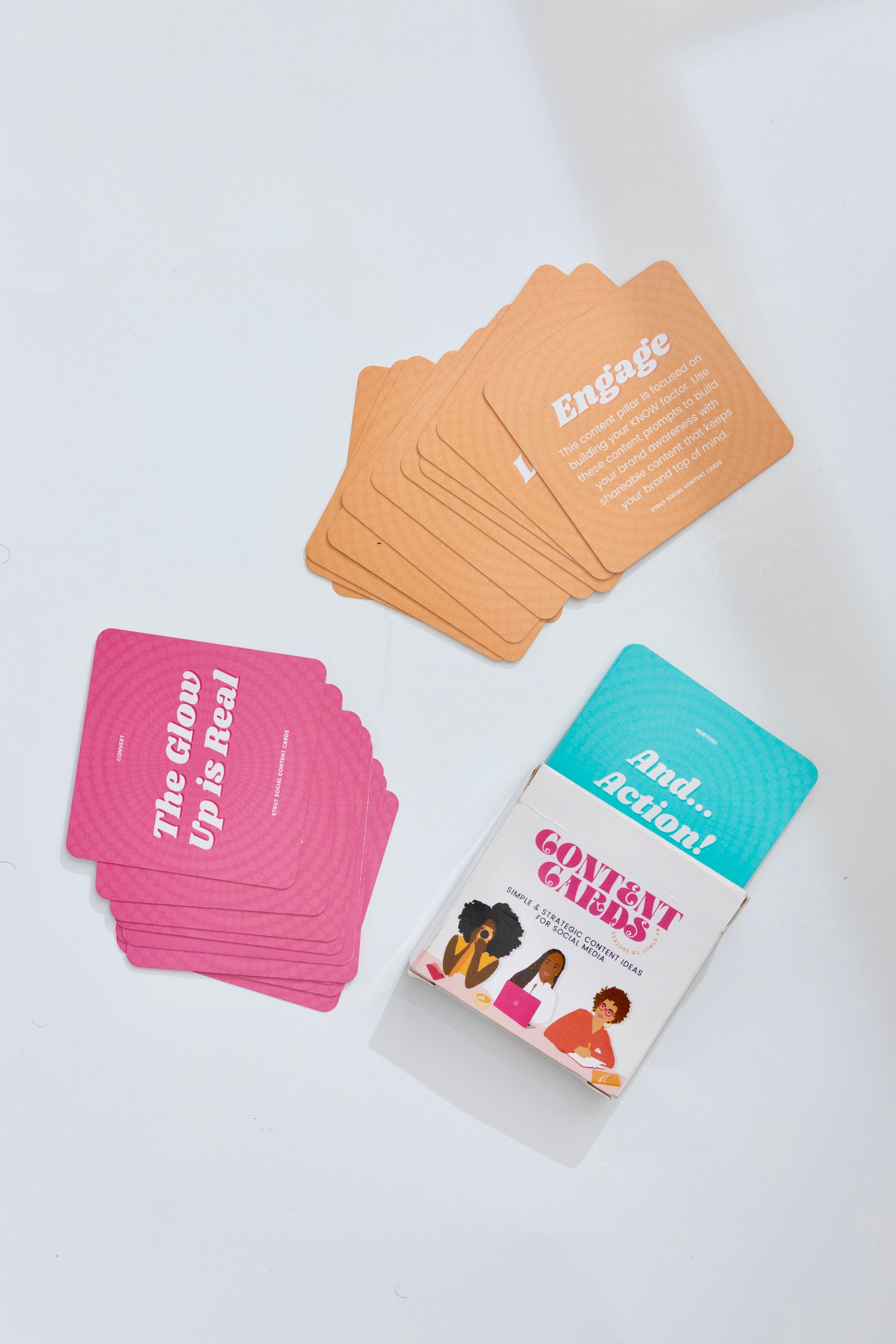 CONTENT IDEAS CARDS - Social Media Content, Content Ideas, Content ...