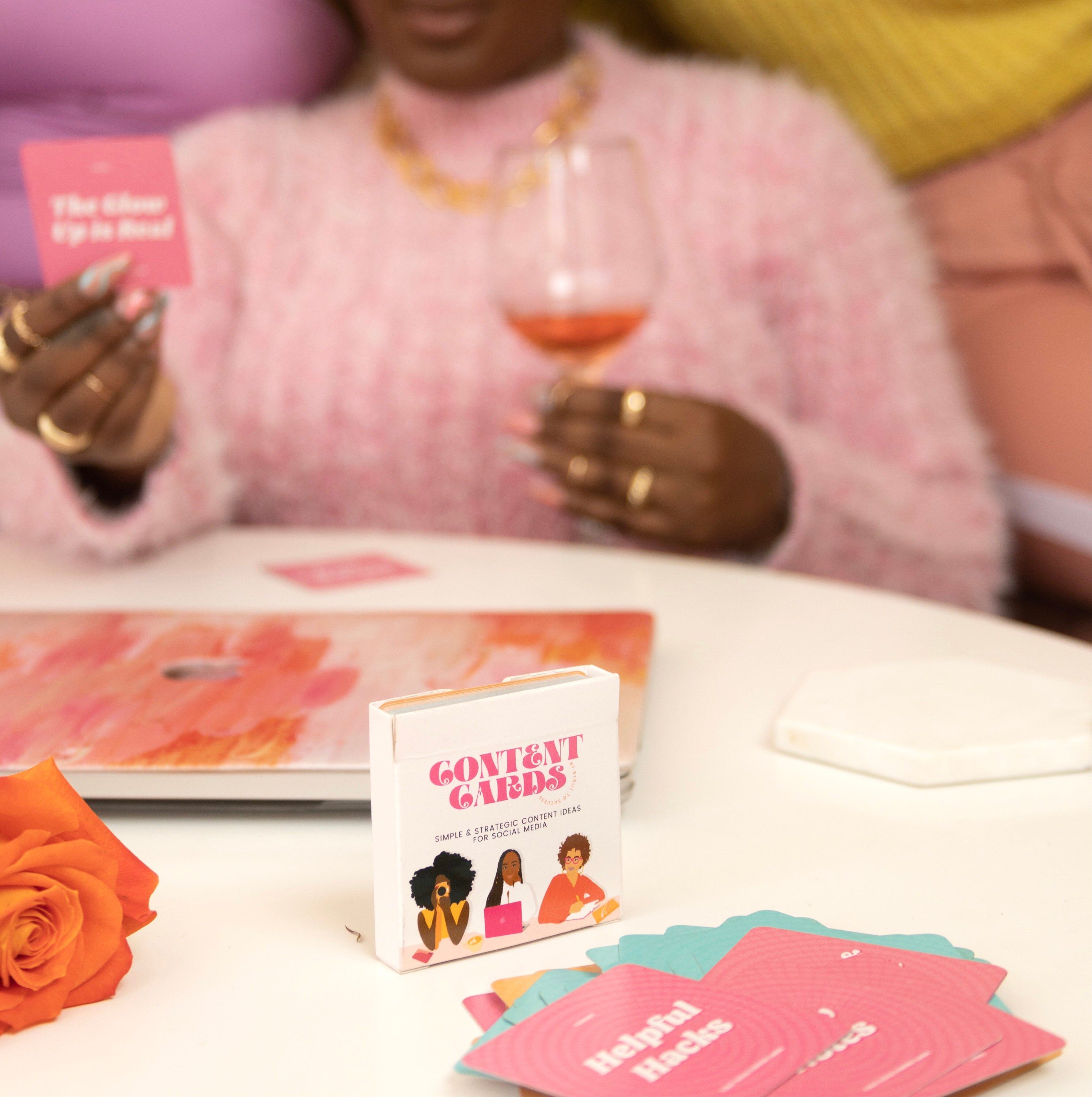 CONTENT IDEAS CARDS - Social Media Content, Content Ideas, Content ...