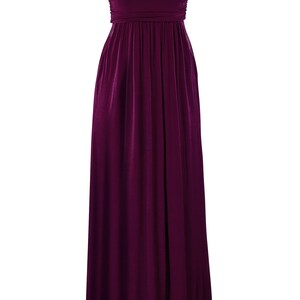 Women Strapless Tube Long Maxi Dress With Pocket - Etsy