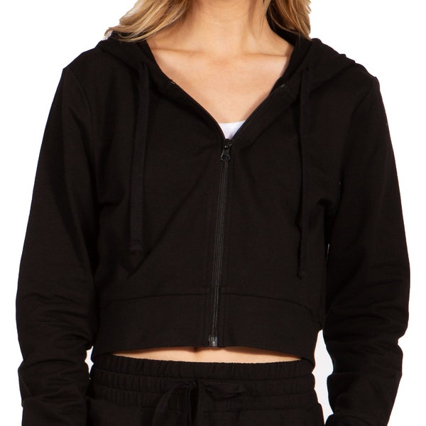 Workout Cropped Hoodie - Etsy