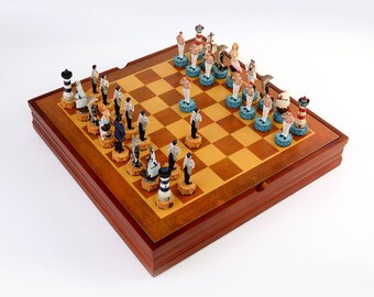 Ocean Chess Set - Etsy