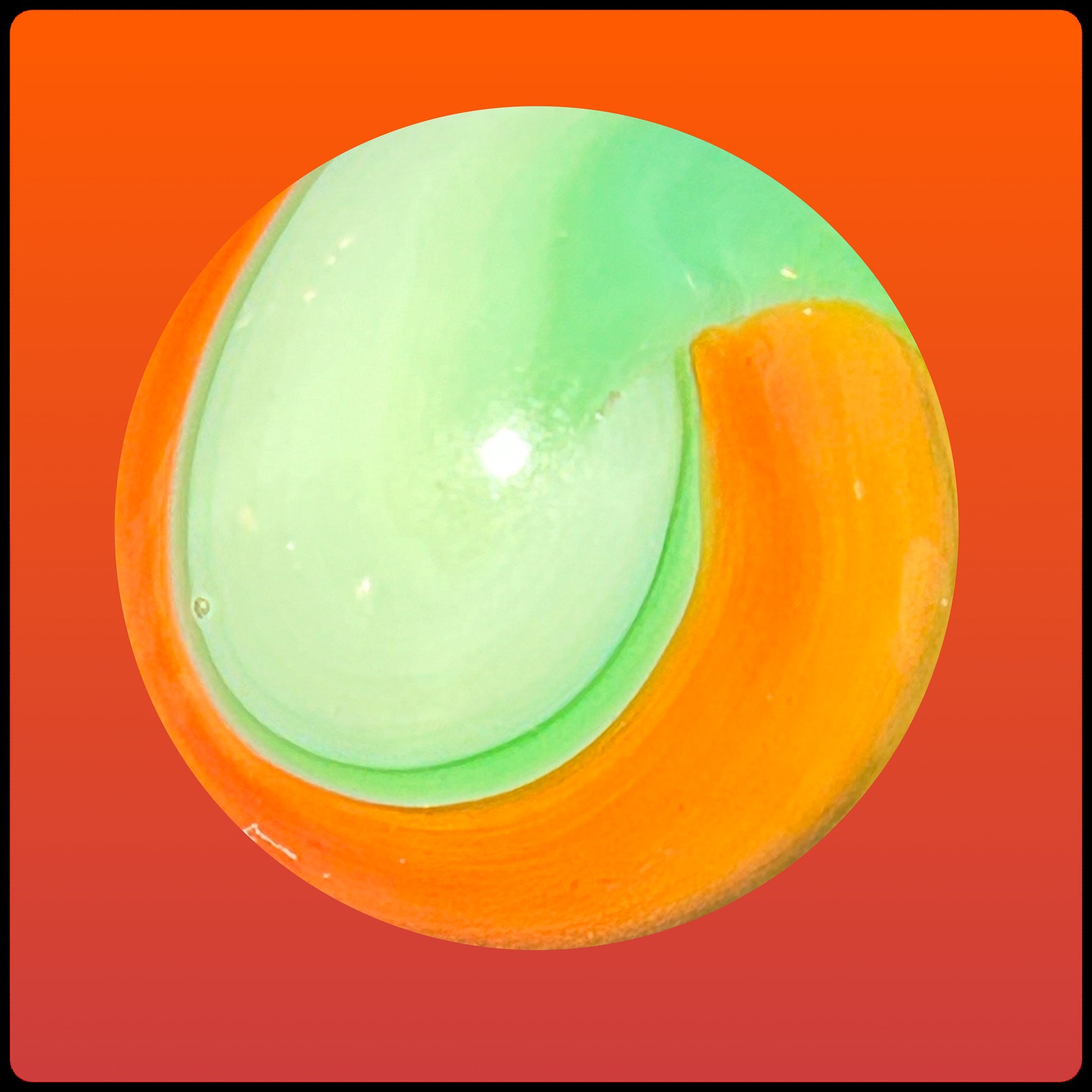 Vintage Marble Akro Corkscrew Mint .62 - Etsy