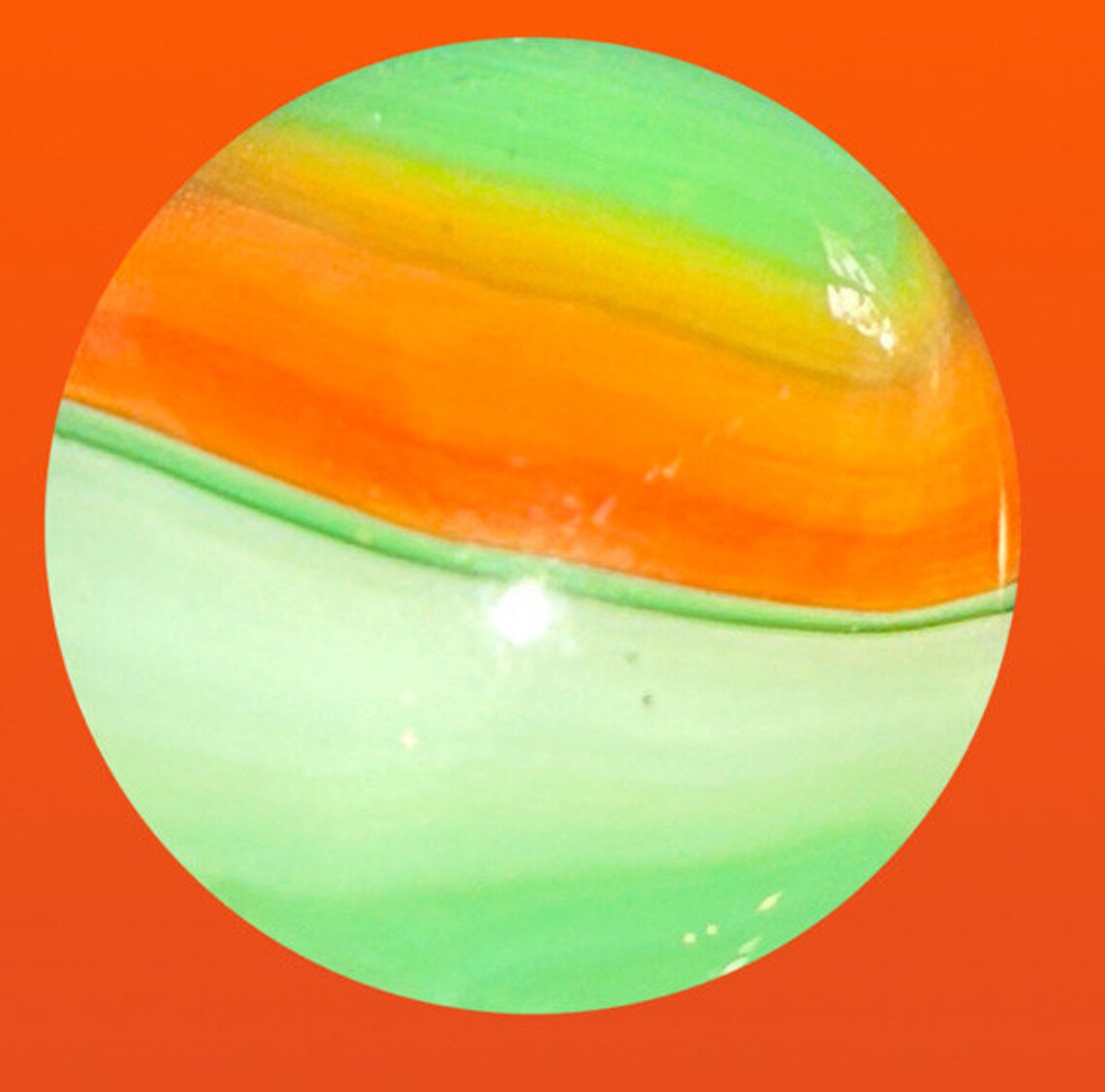 Vintage Marble Akro Corkscrew Mint .62 - Etsy