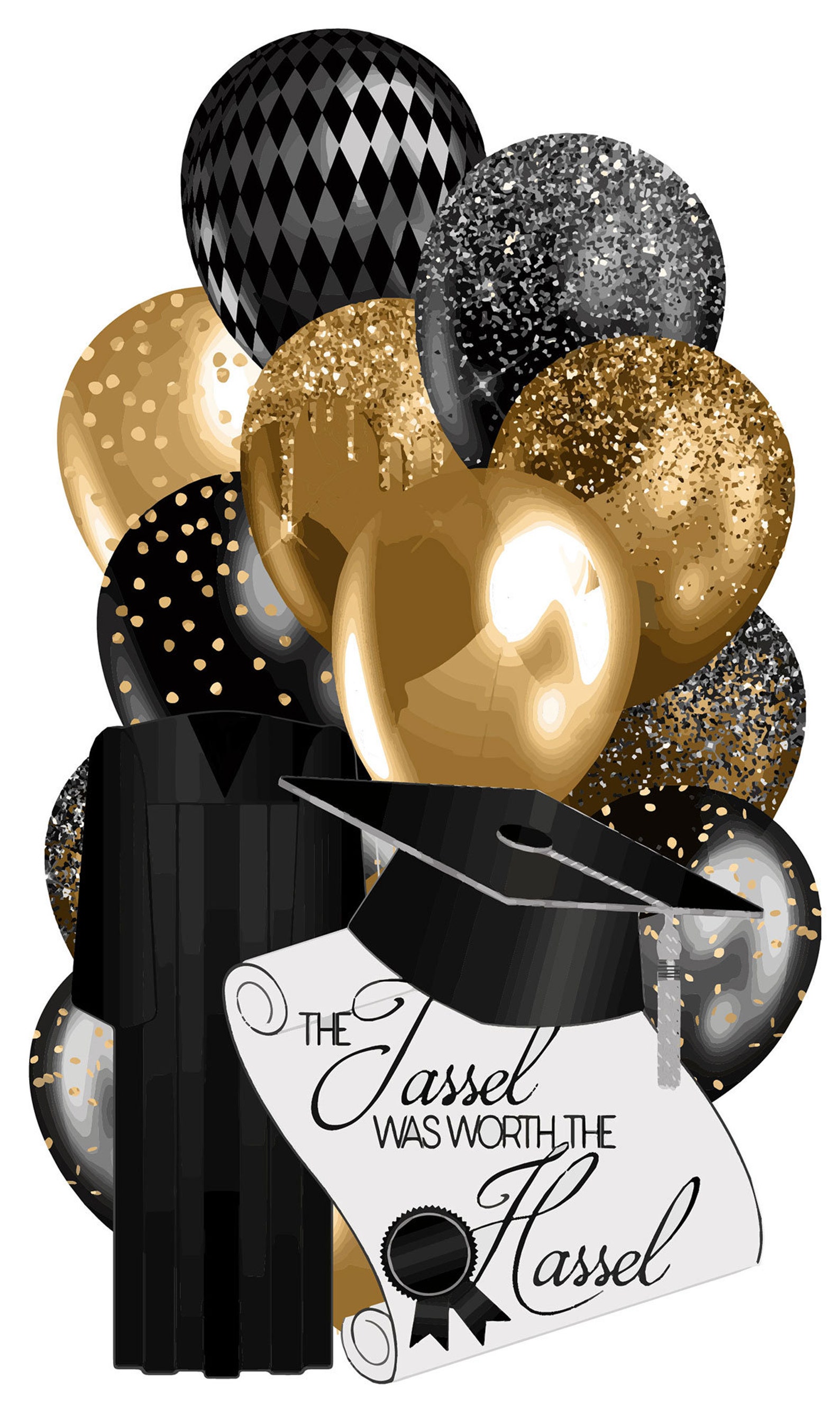 HUGE Congrats Grad Silver Yard Card Sign Blue-magenta Violet - Etsy