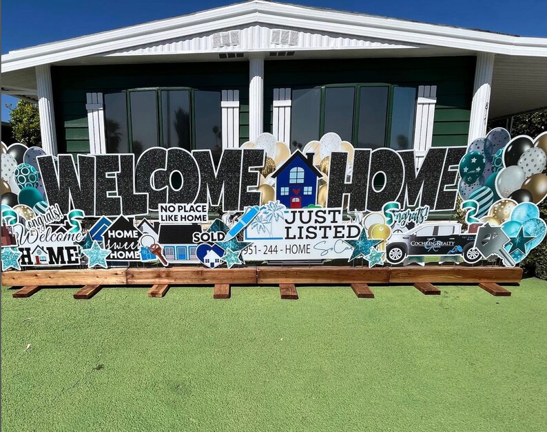 Welcome Back Home Yard Card Sign Disco Sequin Little Girl Pink - Etsy