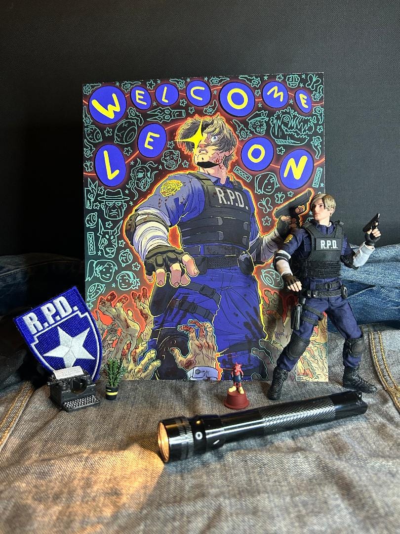 Welcome Leon. RE2 Remake Leon 8x10 Sized Print. - Etsy