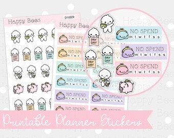 Money Planner Stickers | Etsy