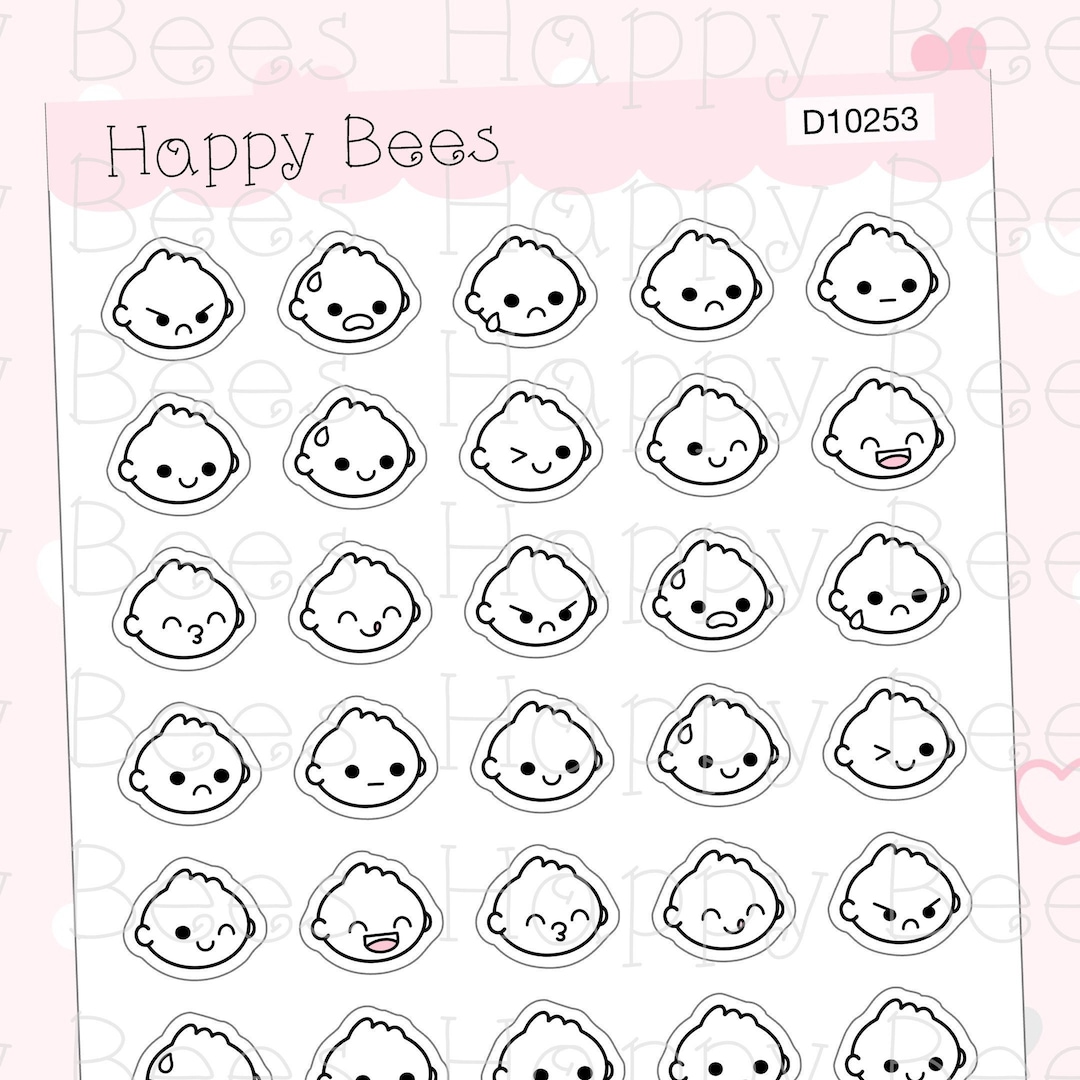 Mood Doodles - Cute Functional Planner Stickers D10253 - Etsy