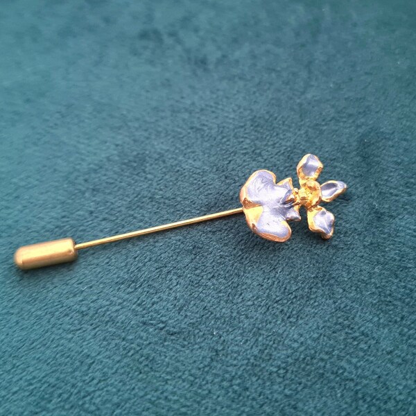 Orchid Lapel Pin - Etsy