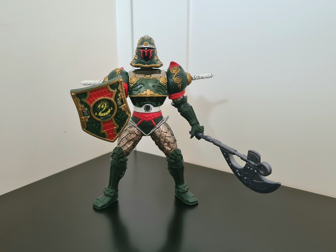 Vintafe Power Rangers Ninja Storm Evil Alien Zurgane Bandai 2002 - Etsy