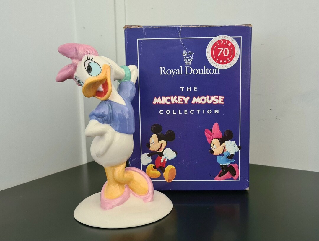 Vintage Royal Doulton Daisy Duck the Micky Mouse Collection - Etsy