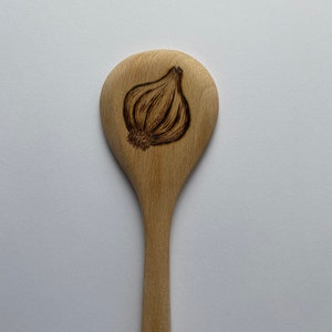 Wooden Spoon Pyrography Hand-burned - Etsy