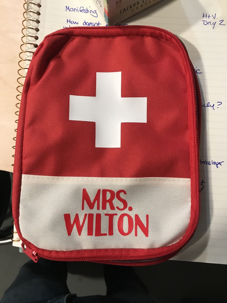 Personalized First Aid Pouch - Oh Shit Kit - Travel Pouch - First Aid ...