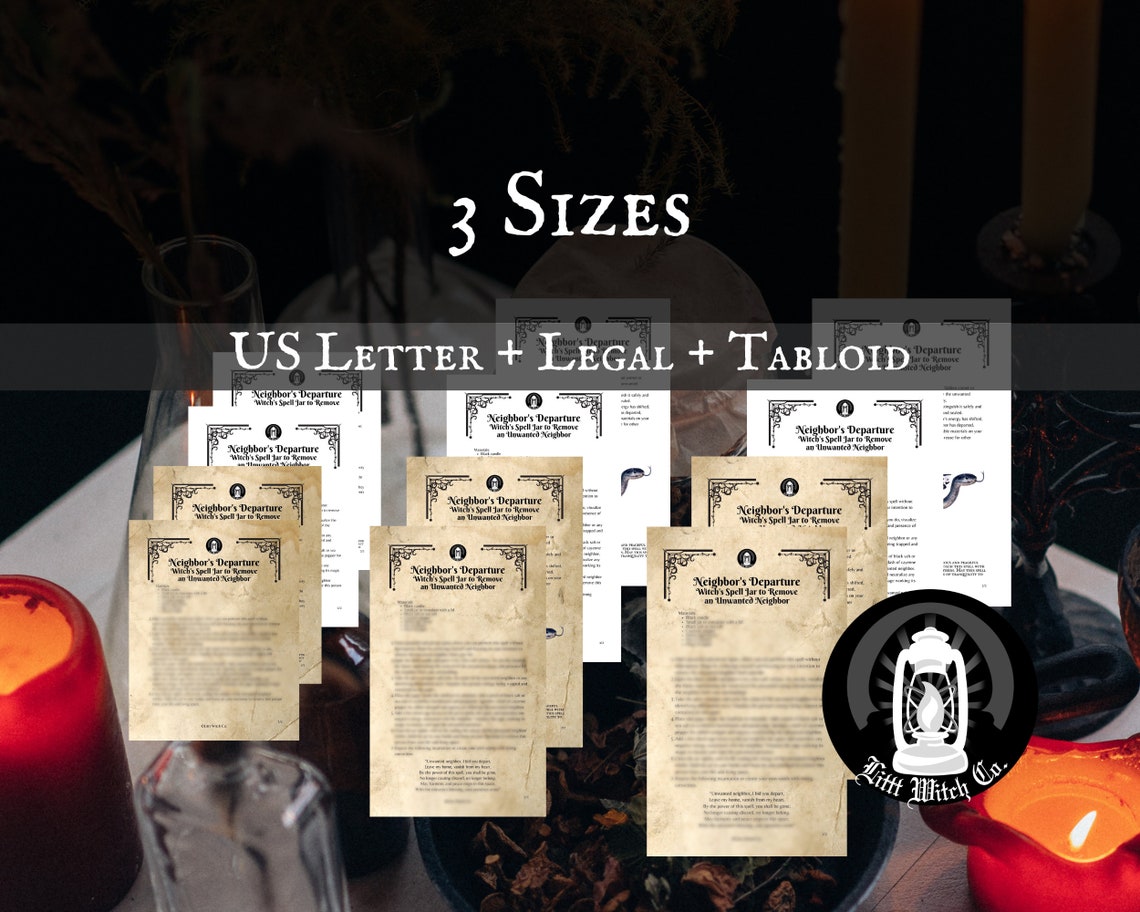 Spell to Remove Unwanted Neighbor Get Rid of Neighbor Witch Spell to ...