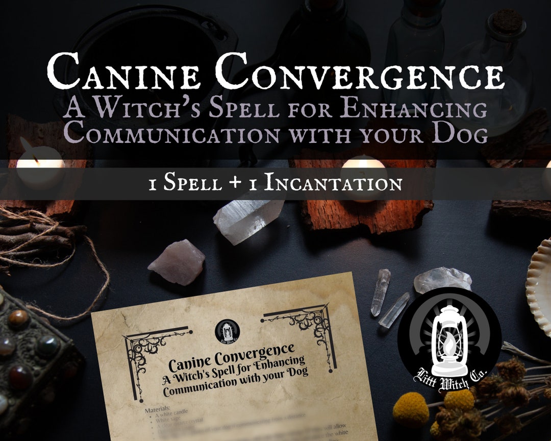 Dog Communication Spell: Canine Energy Ritual (printable PDF) - Etsy