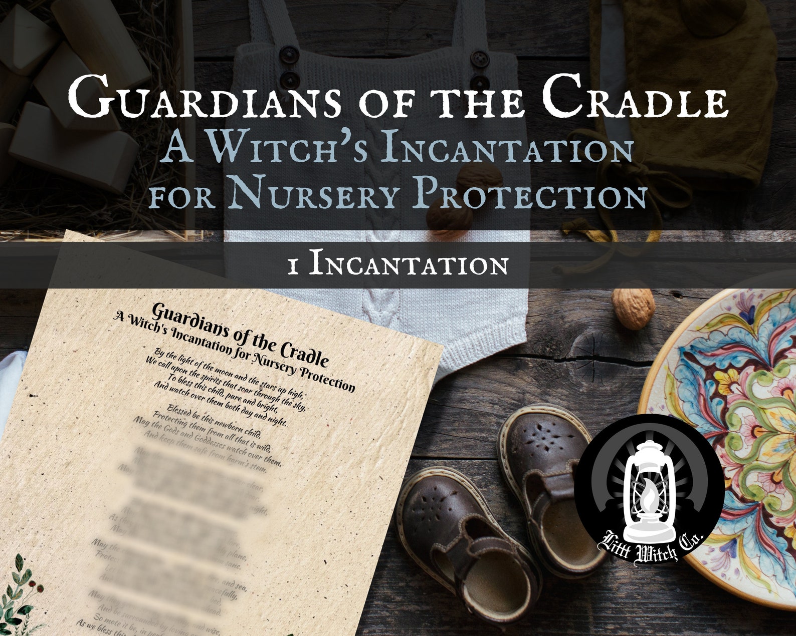 Nursery Blessing Poem for Positive Protection Baby Shower Gift for Mom ...