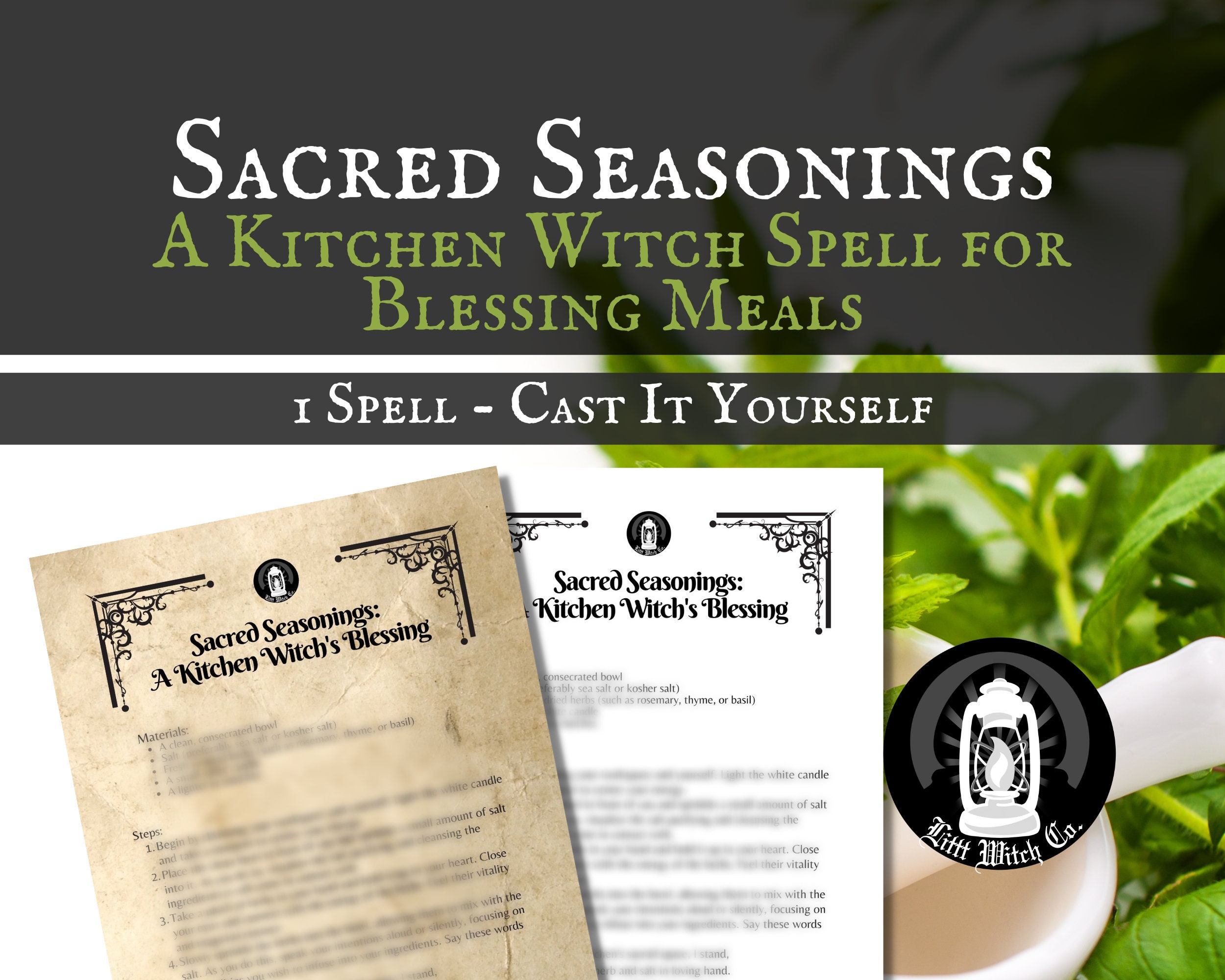 Kitchen Witch Spell to Bless Kitchen While Cooking Wiccan Spell ...