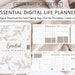Life Planner Digital & Printable, Daily, Weekly, Monthly, and Yearly ...