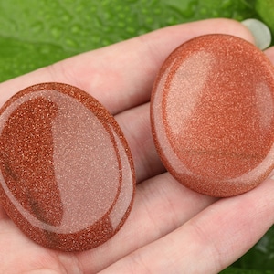 Handmade Worry Stone, Natural Gemstone Palm Stone for Anxiety Relief ...