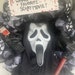 Handmade Wreath| Scream Wreath | Halloween| Fall Wreath| Home Decor - Etsy