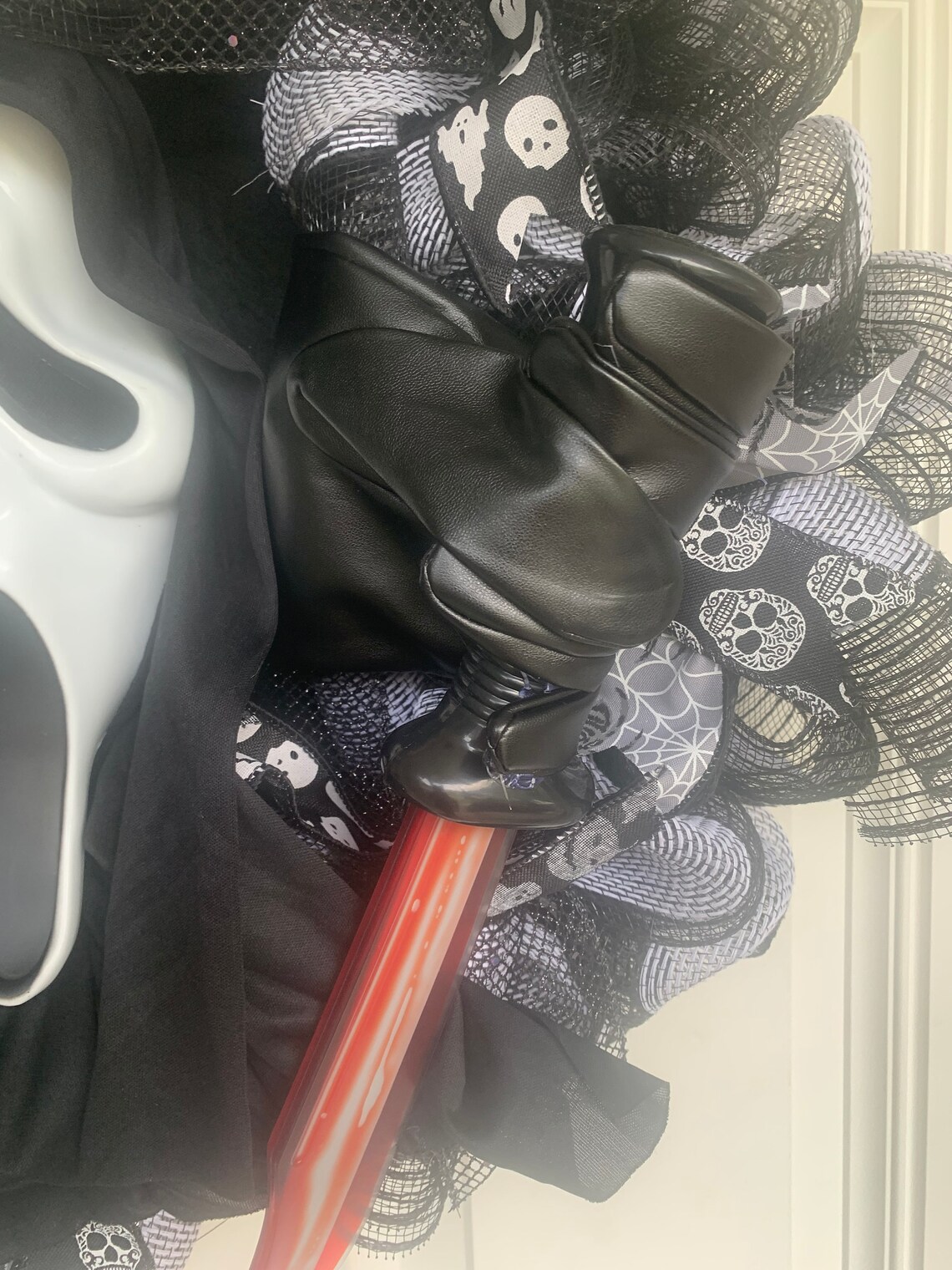 Handmade Wreath| Scream Wreath | Halloween| Fall Wreath| Home Decor - Etsy