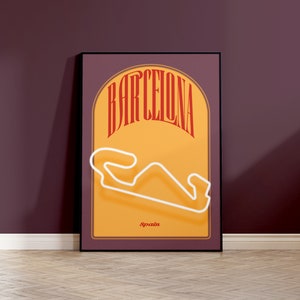 F1 Poster, EURO 3 PACK, F1 Track Poster, F1 Wall Art, Retro Poster ...